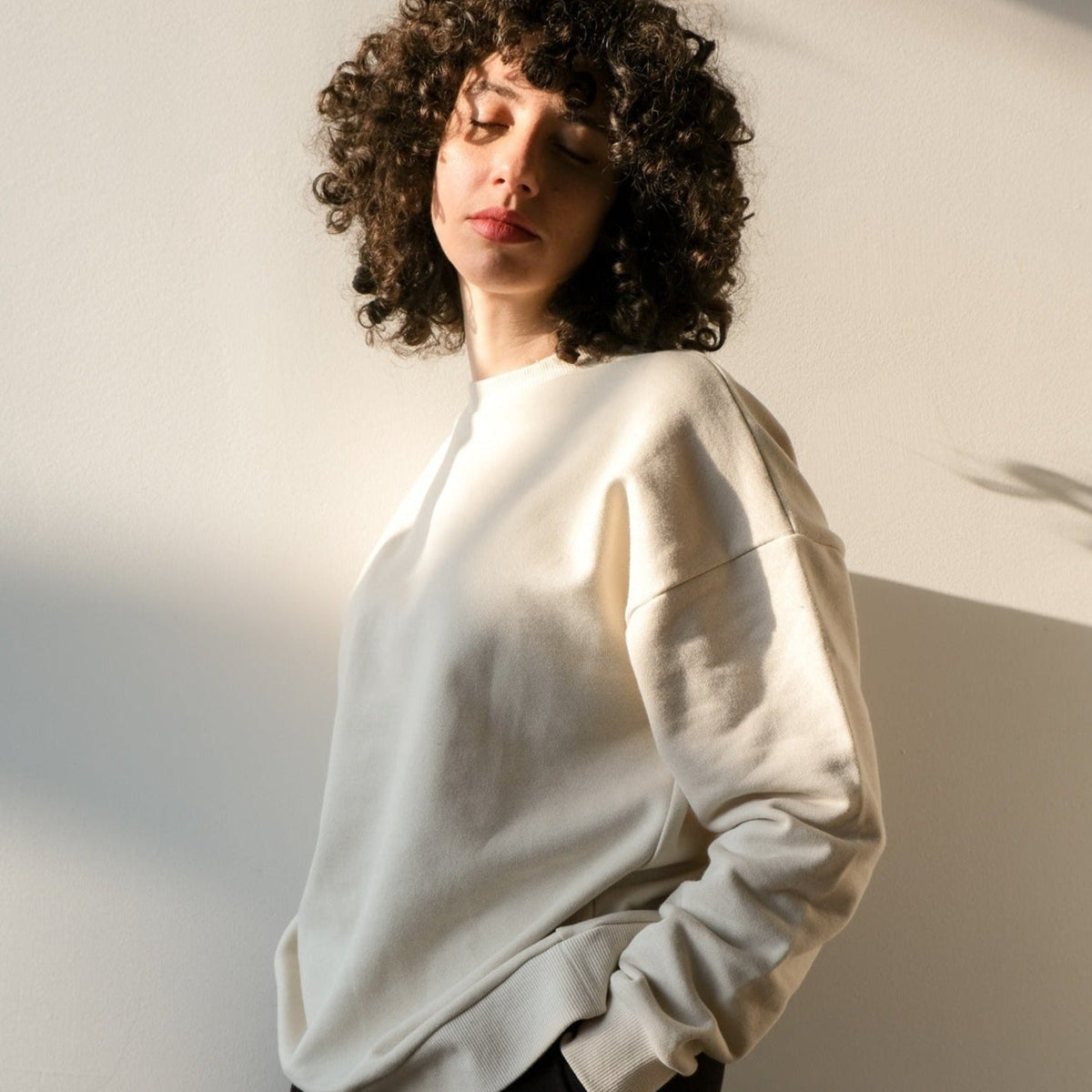French terry unisex sweater No2353u – atelier b