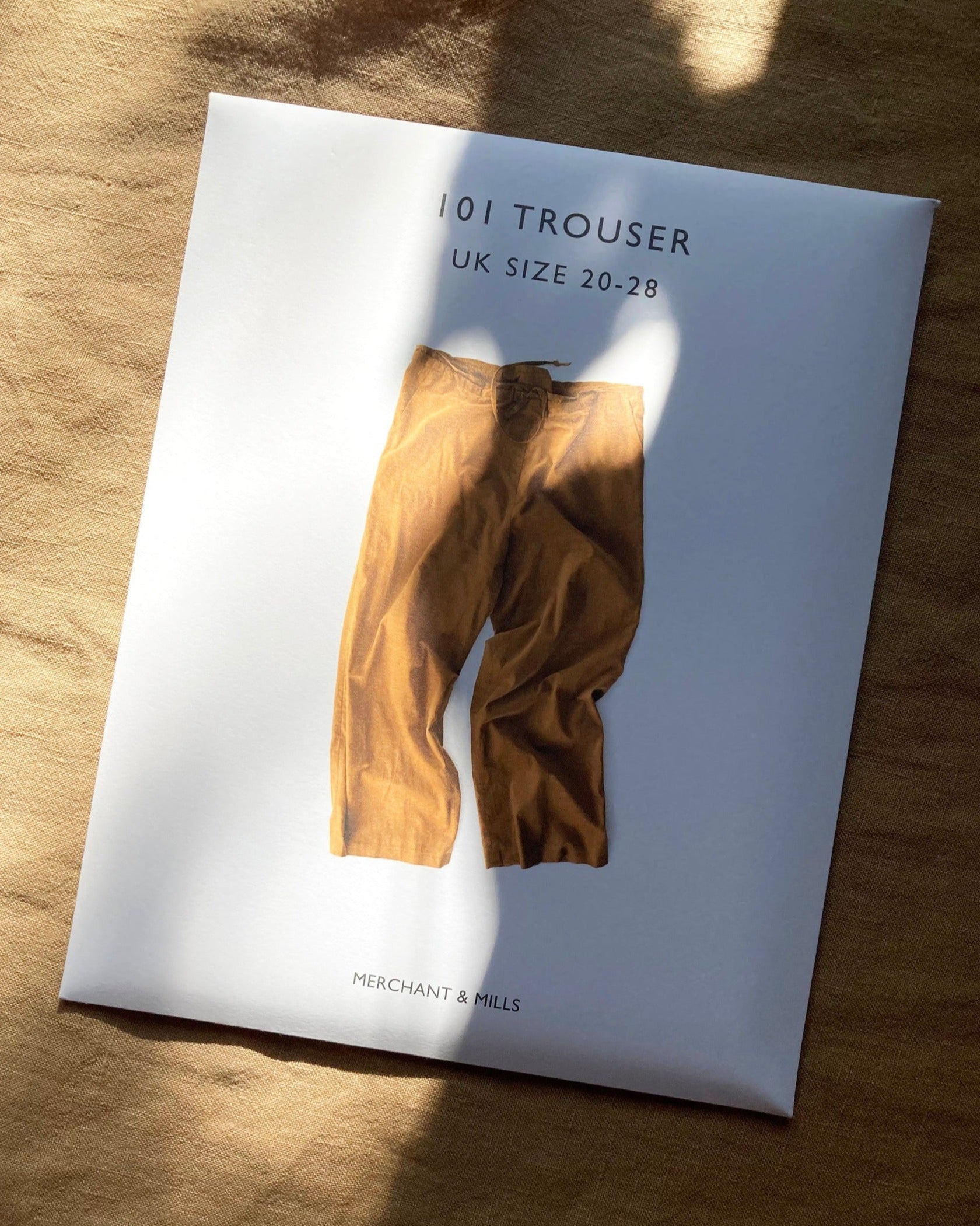 Pattern 101 trousers by Merchant & Mills – atelier b